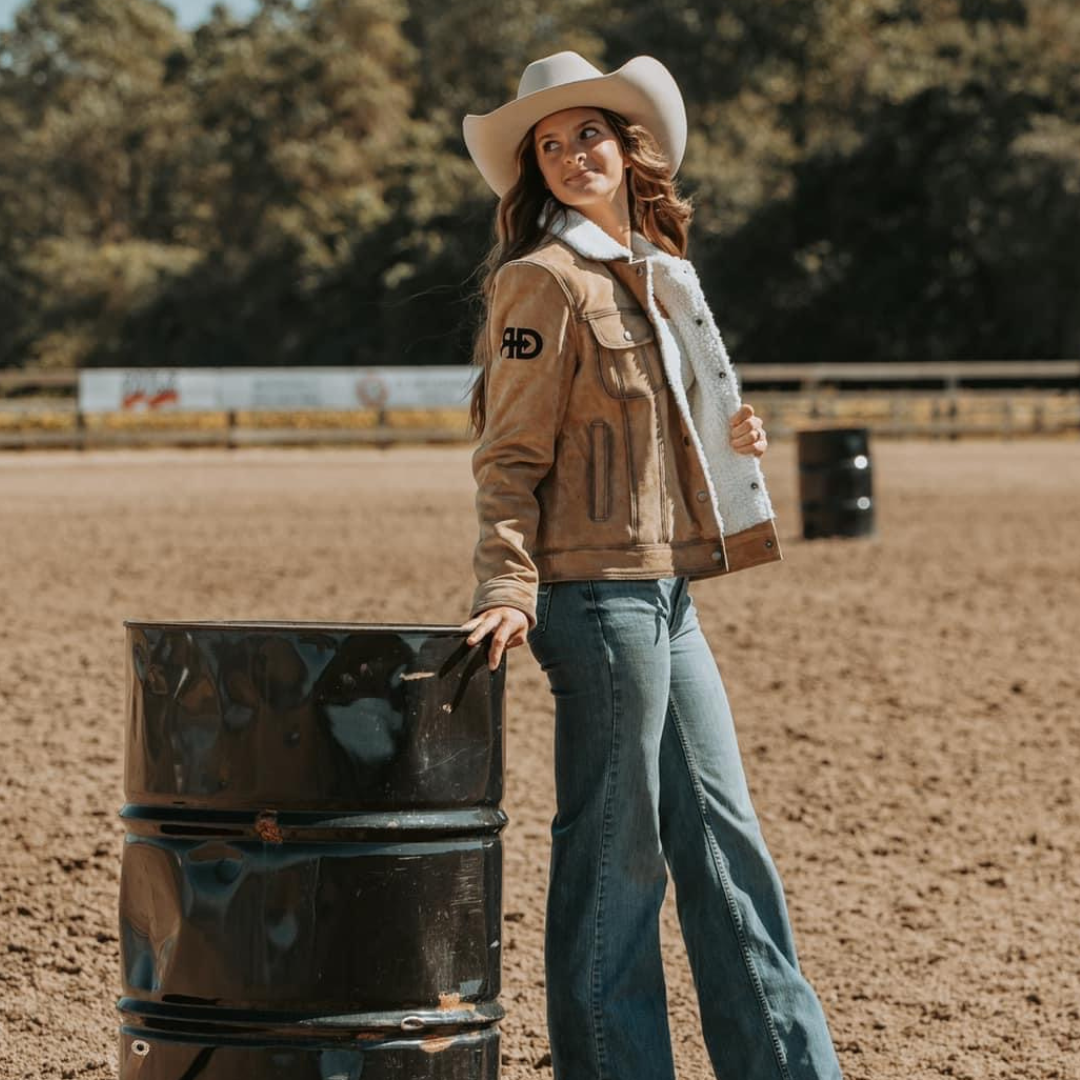 Tan Suede Jacket – Rocket Donkey